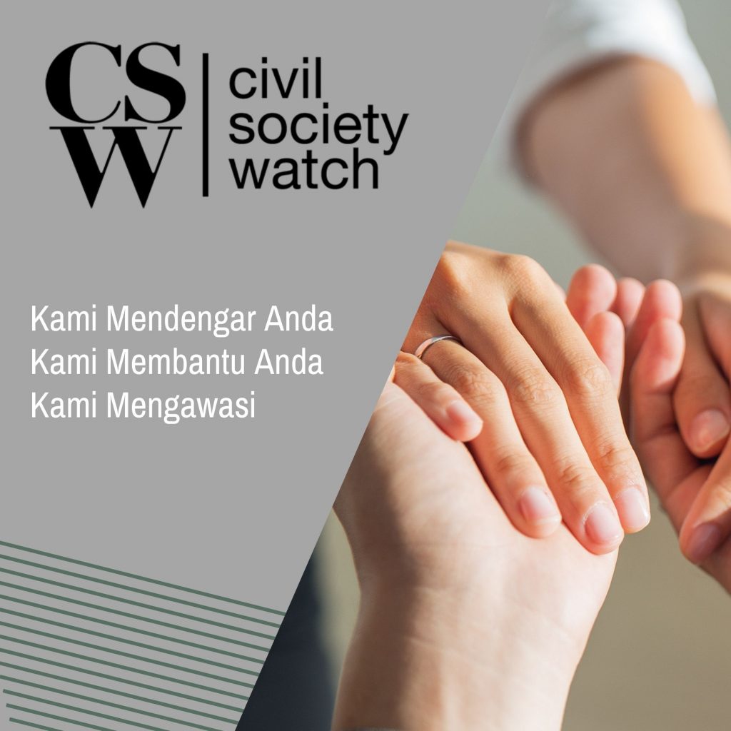 Pengaduan Program Sehati dan Self Declare ke CSW - Civil Society Watch